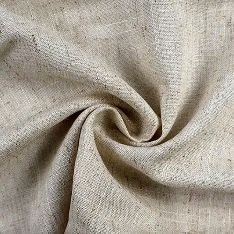 Ivory Linen Slub - Moosa's Sales Room
