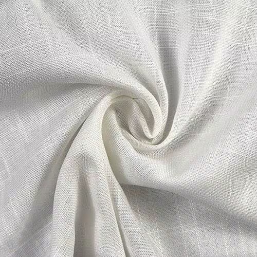 Off White Linen Slub - Moosa's Sales Room